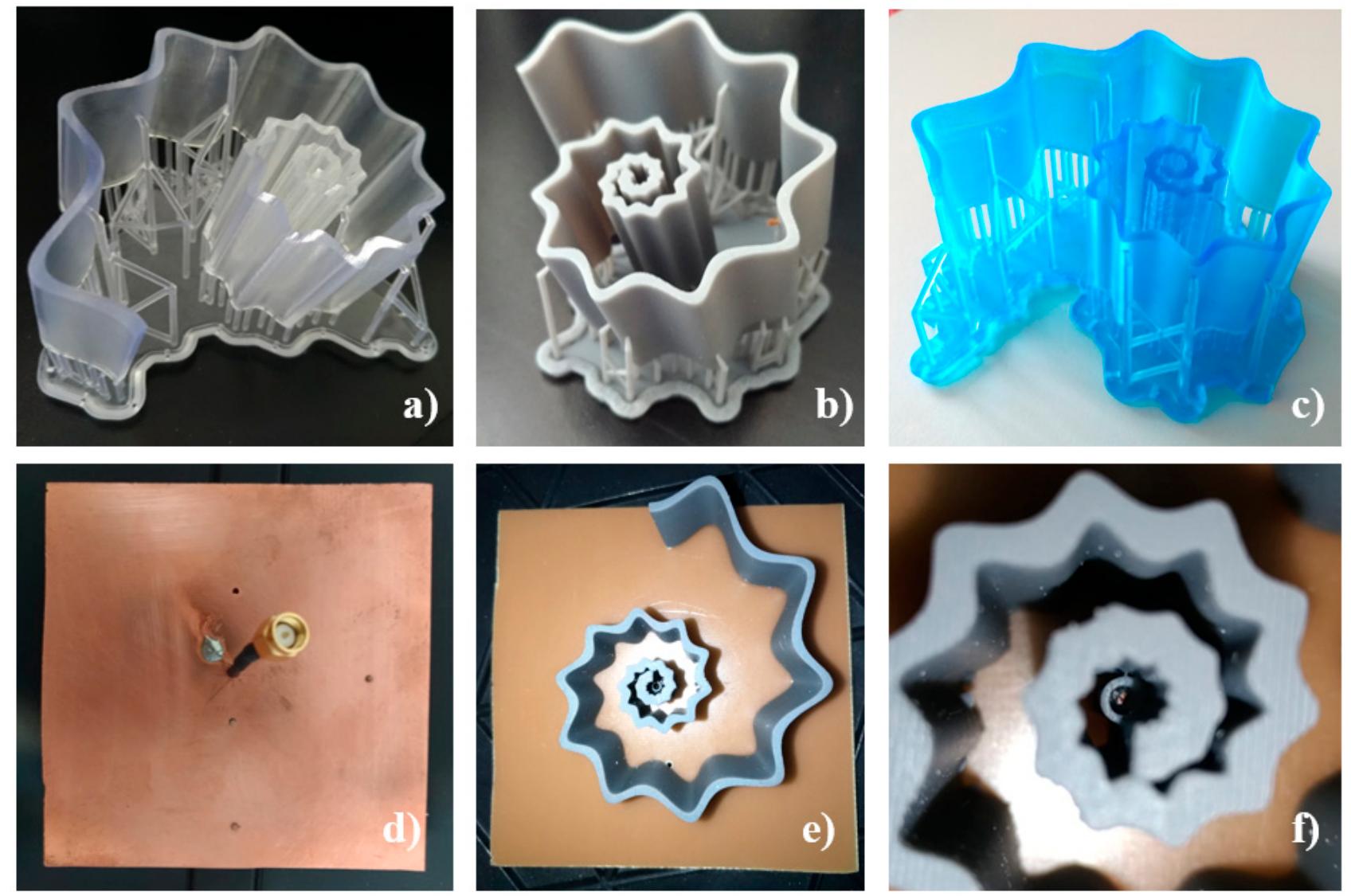 Ssdra prototypes: (a) clear v04 resin ssdra (dra1); (b) grey