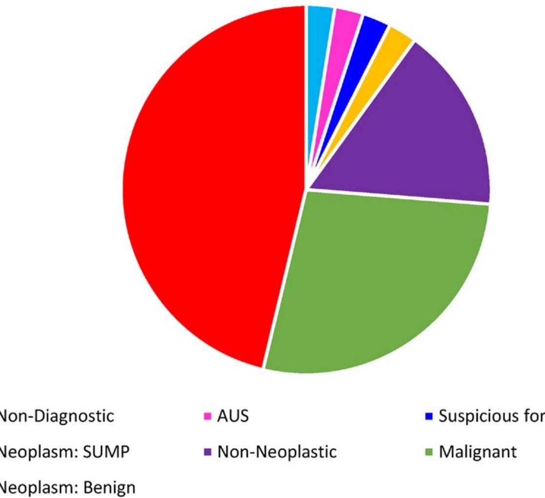 This chart illustrates the frequency of diagnostic