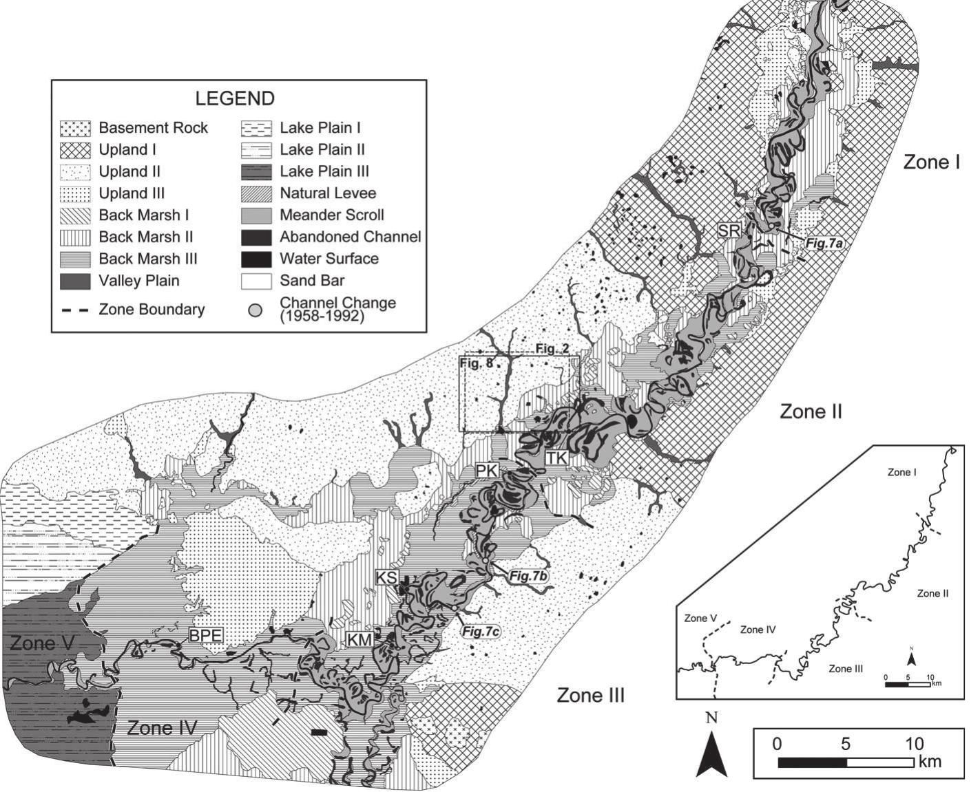 Land classification map of the stung sen river basin