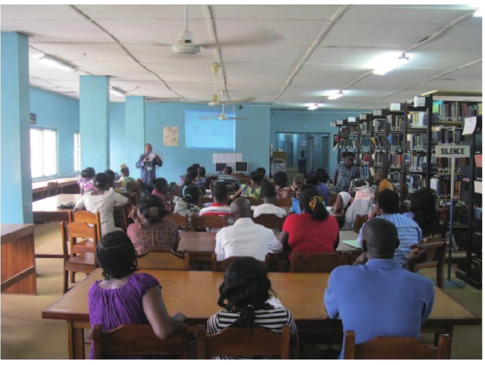 7 a a a ‘cross- section of babcock university library staff