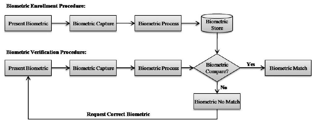 The flowchart of biometric authentication. eun-jun yoon™ and