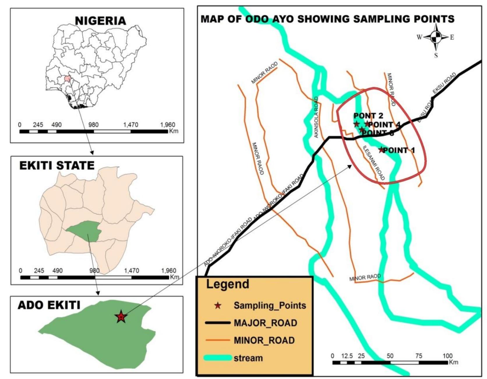 Figure 2 - from Water quality assessment of the Elemi River,