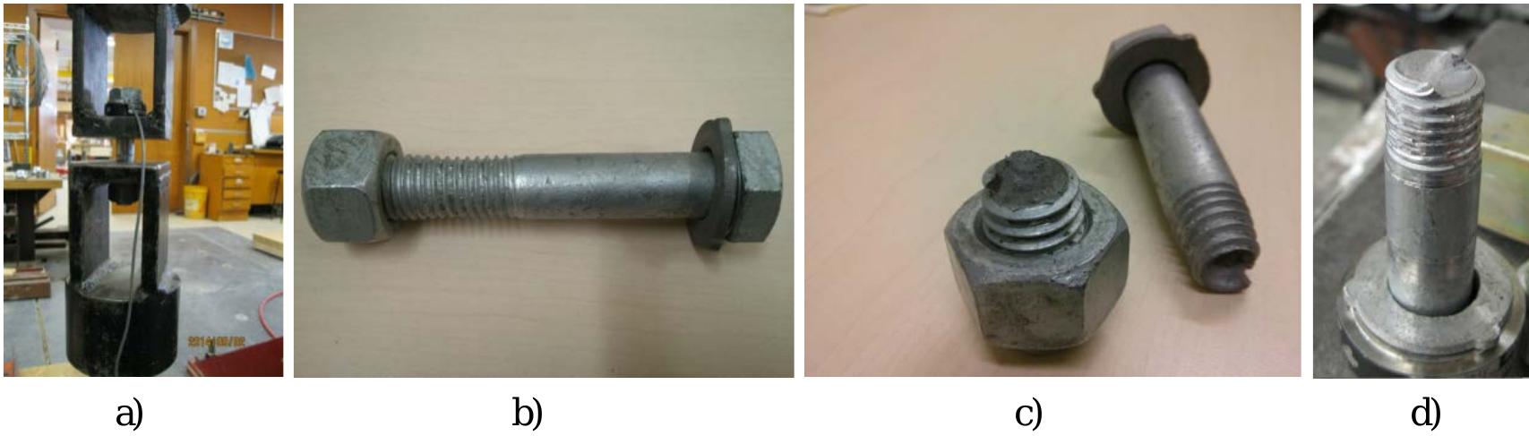 Necking was observed in all samples associated with the