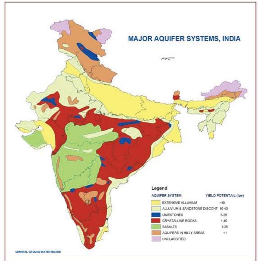Aquifer systems of india.