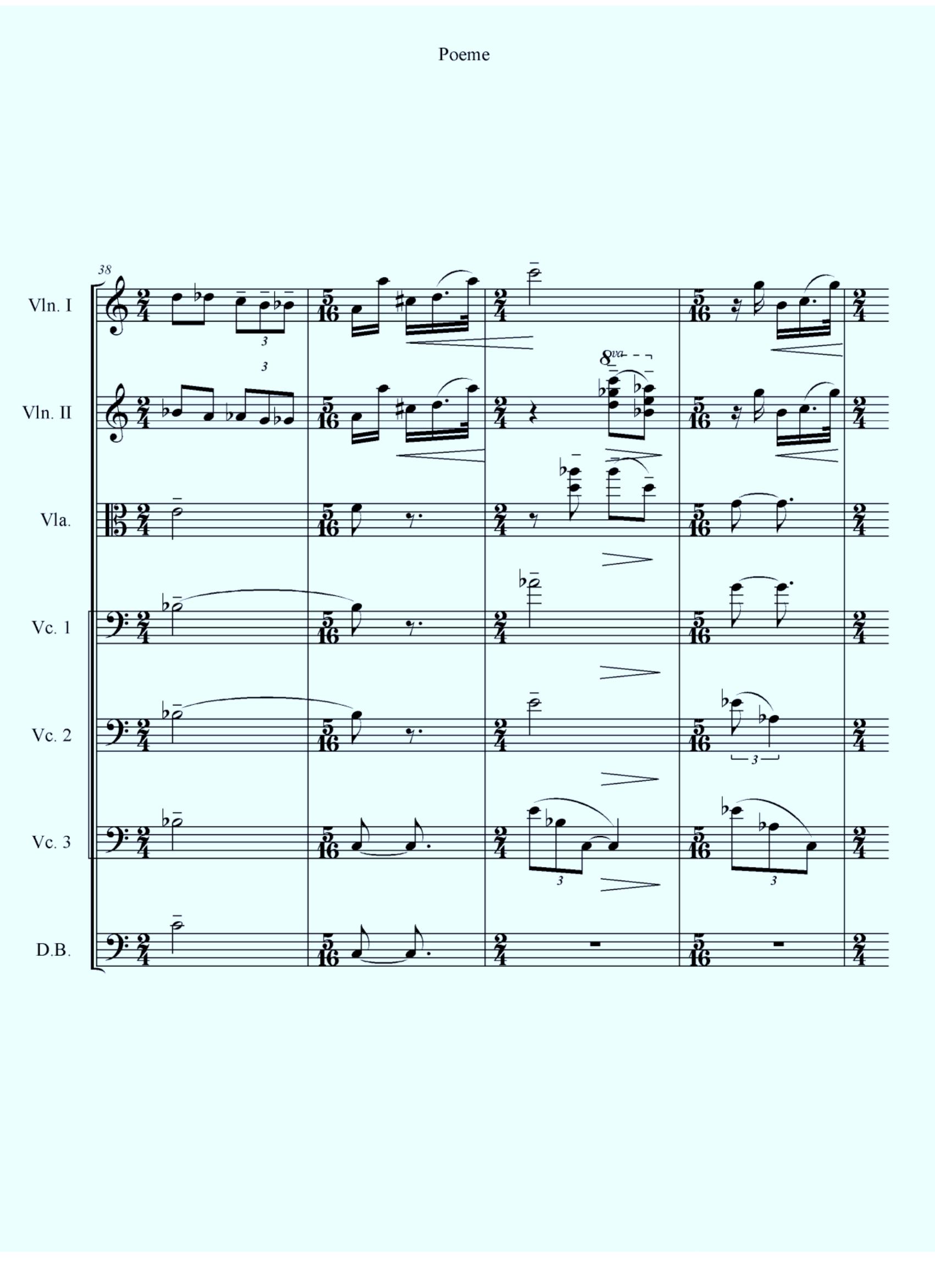Figure 37 - Scriabin's Harmonic Language: Manifestations of
