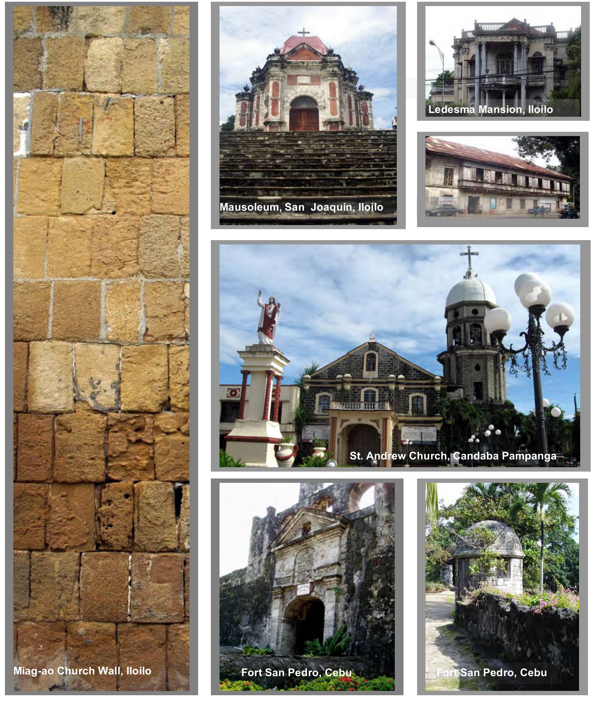 Figure 1 - Stone Conservation of Spanish Colonial Structures