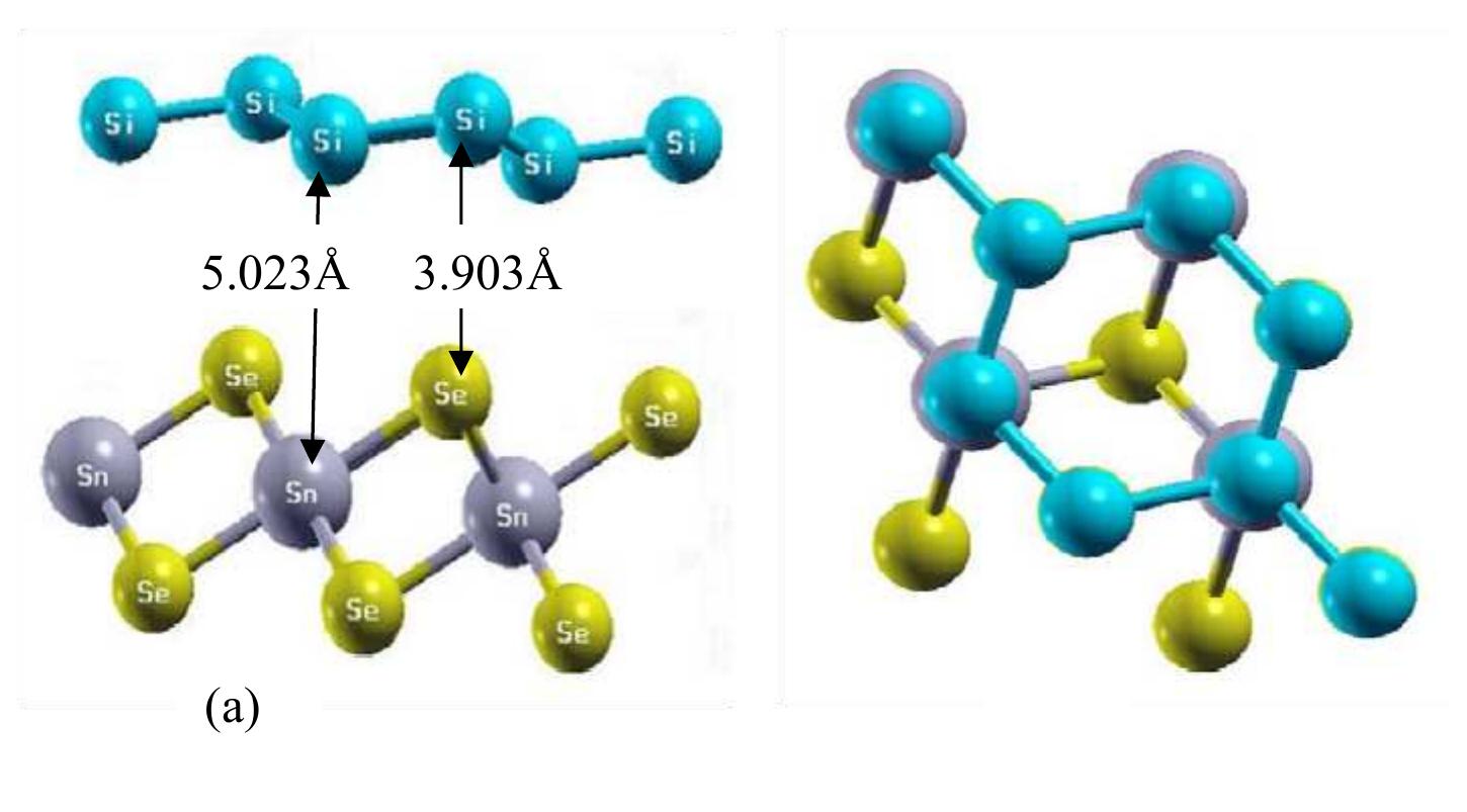 The Optimized Structure Of Hetero Structure Si Snse A
