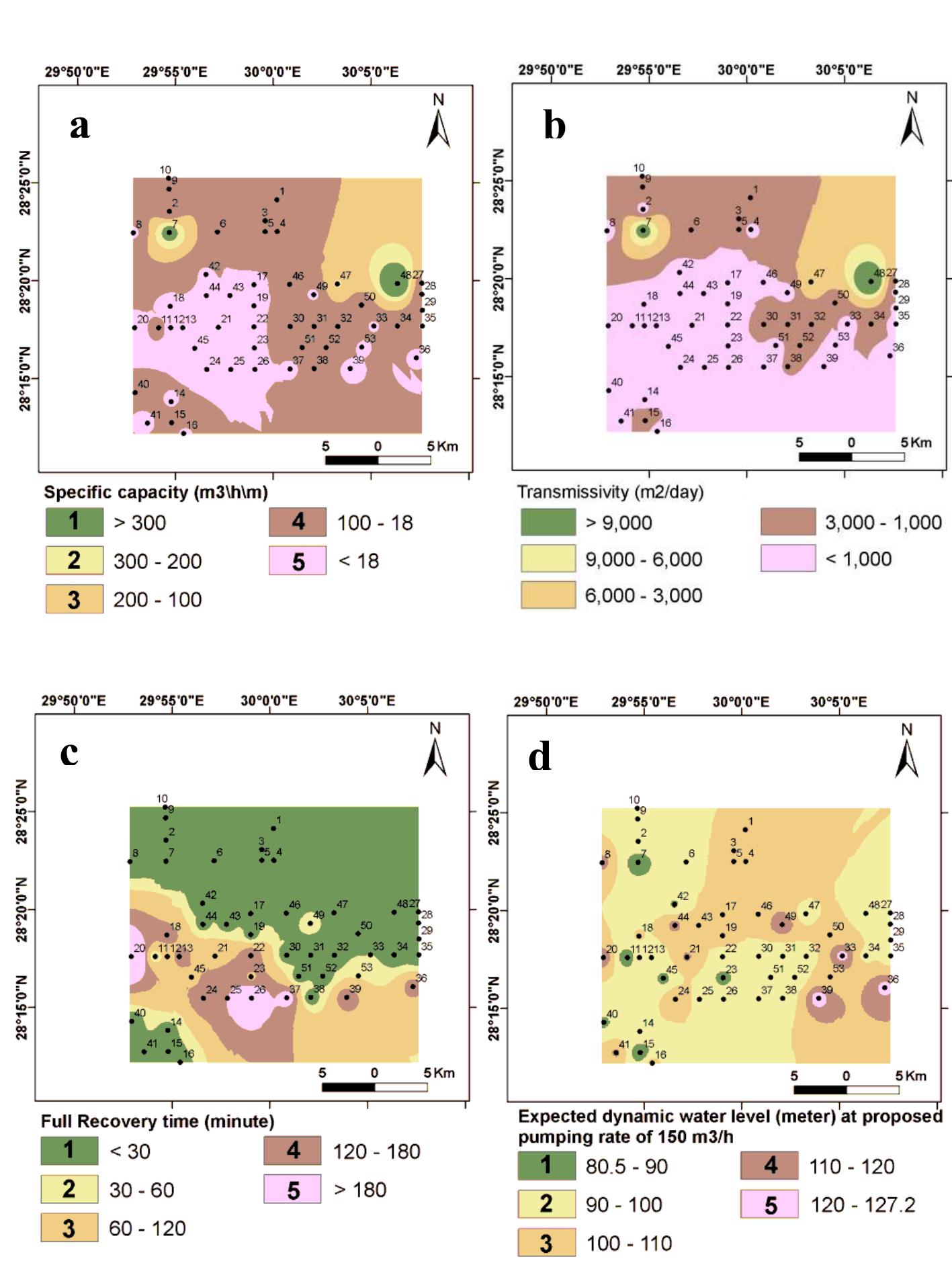 Figure 10 - Groundwater Potentials of Eocene Limestone