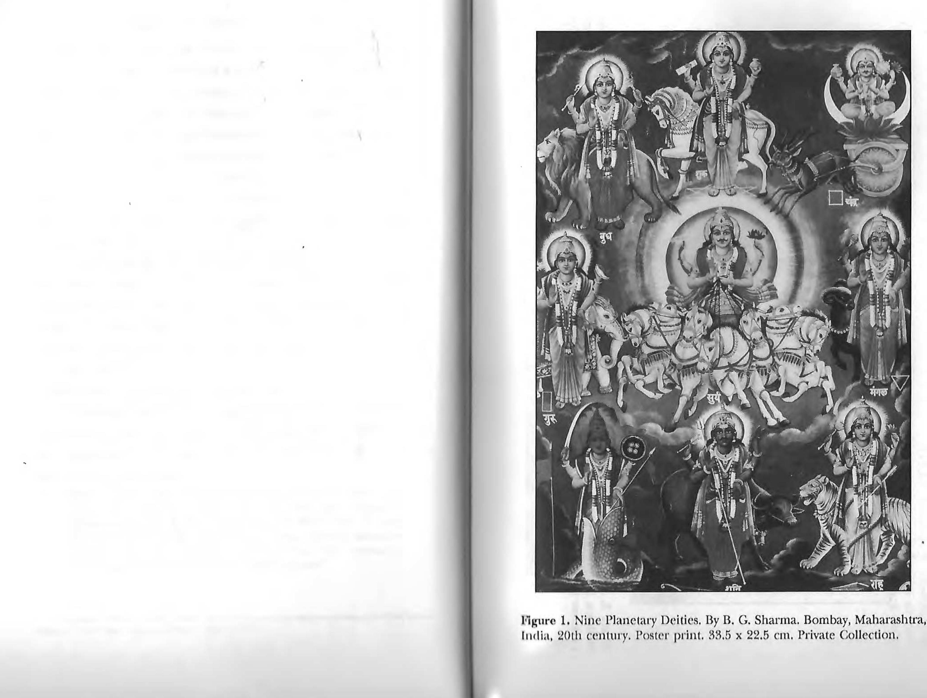 Figure 7 - Origins of the Indian Planetary Deities