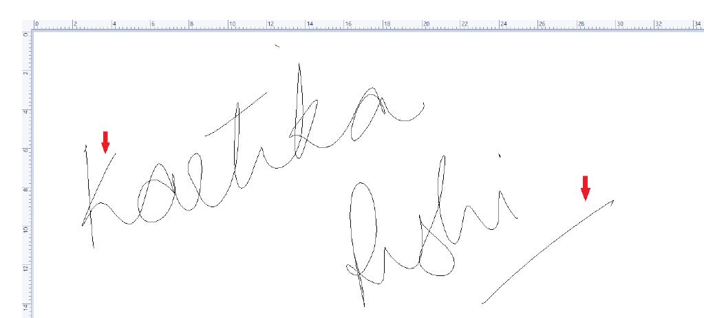 Forensic examination of electronic signatures