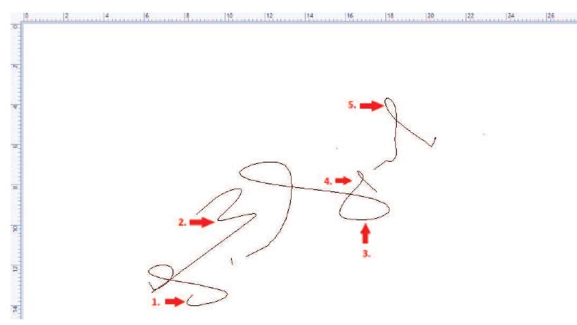 B. the electronic signature figure 23a. letter forms and
