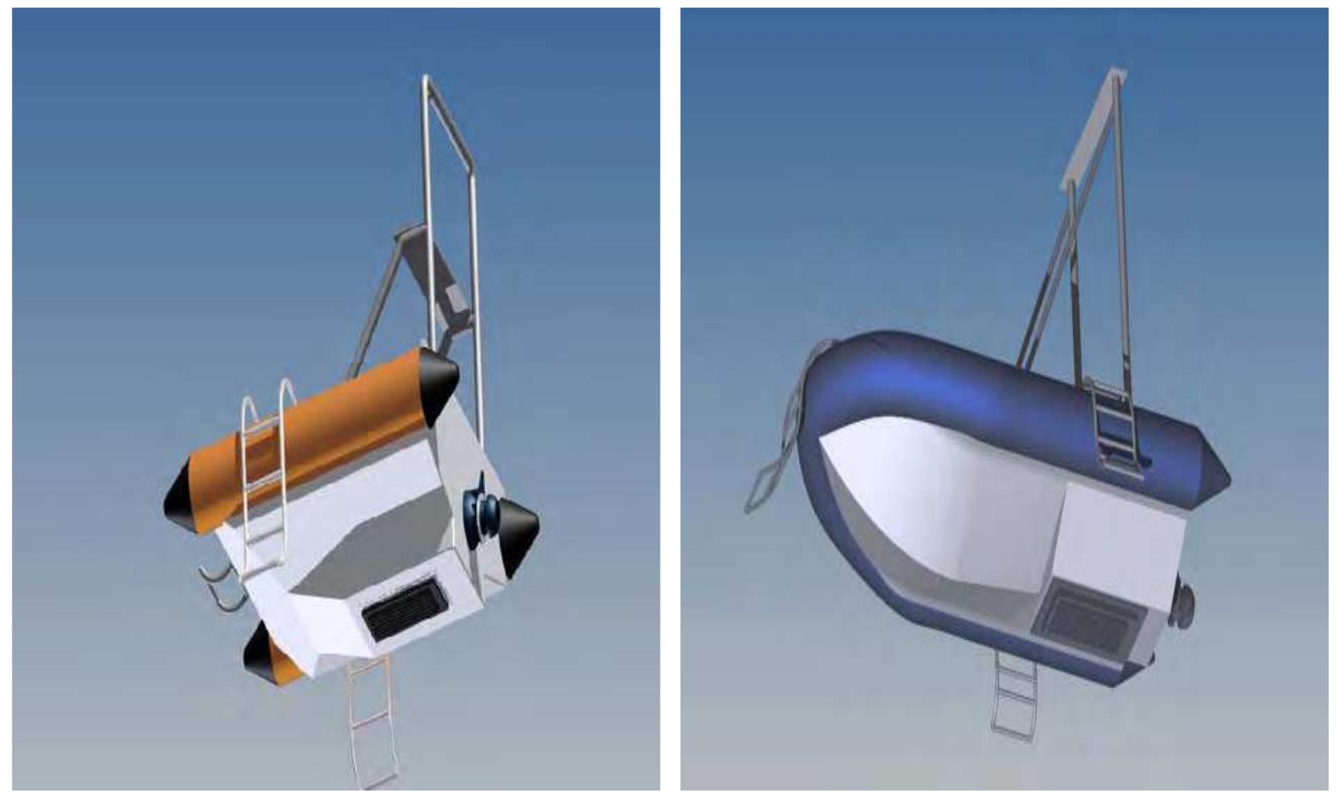 -2: cad drawing of the usv featuring water jet engine