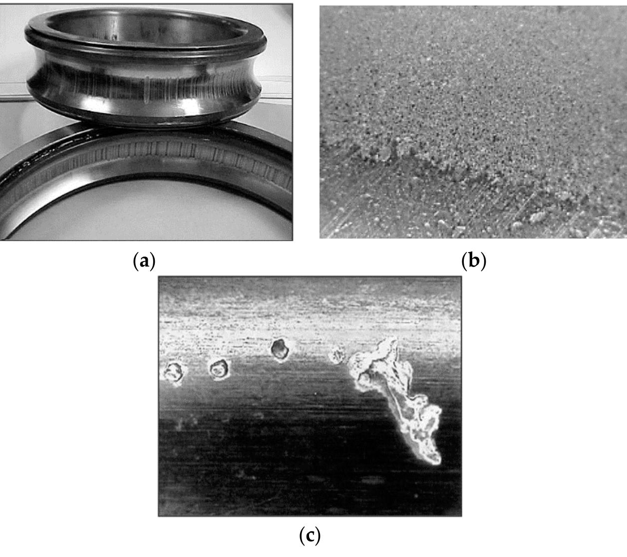 The visual appearance of shaft currents on the surfaces of