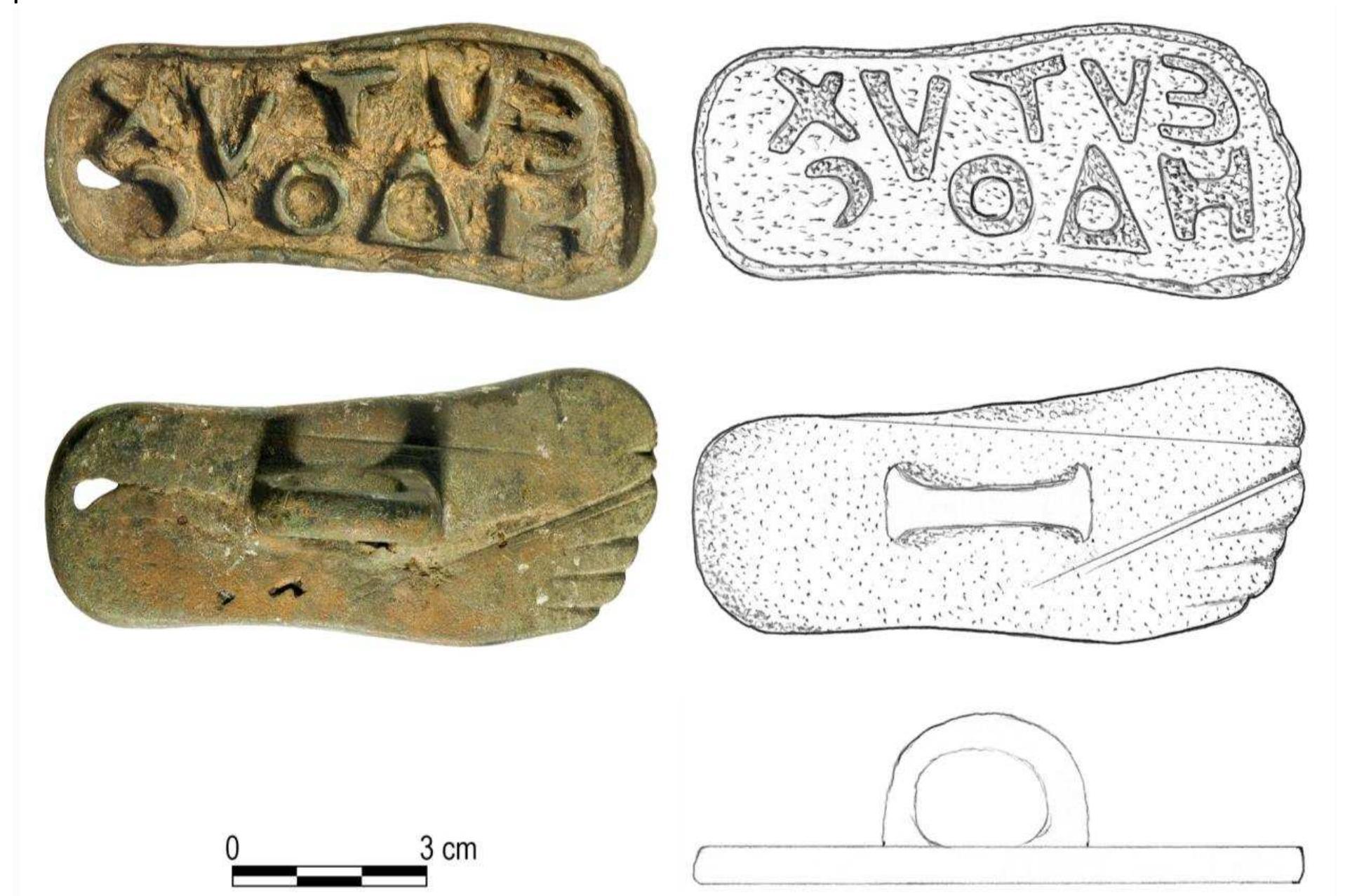 The signaculum of evtuync from dumbraveni (drawings made by