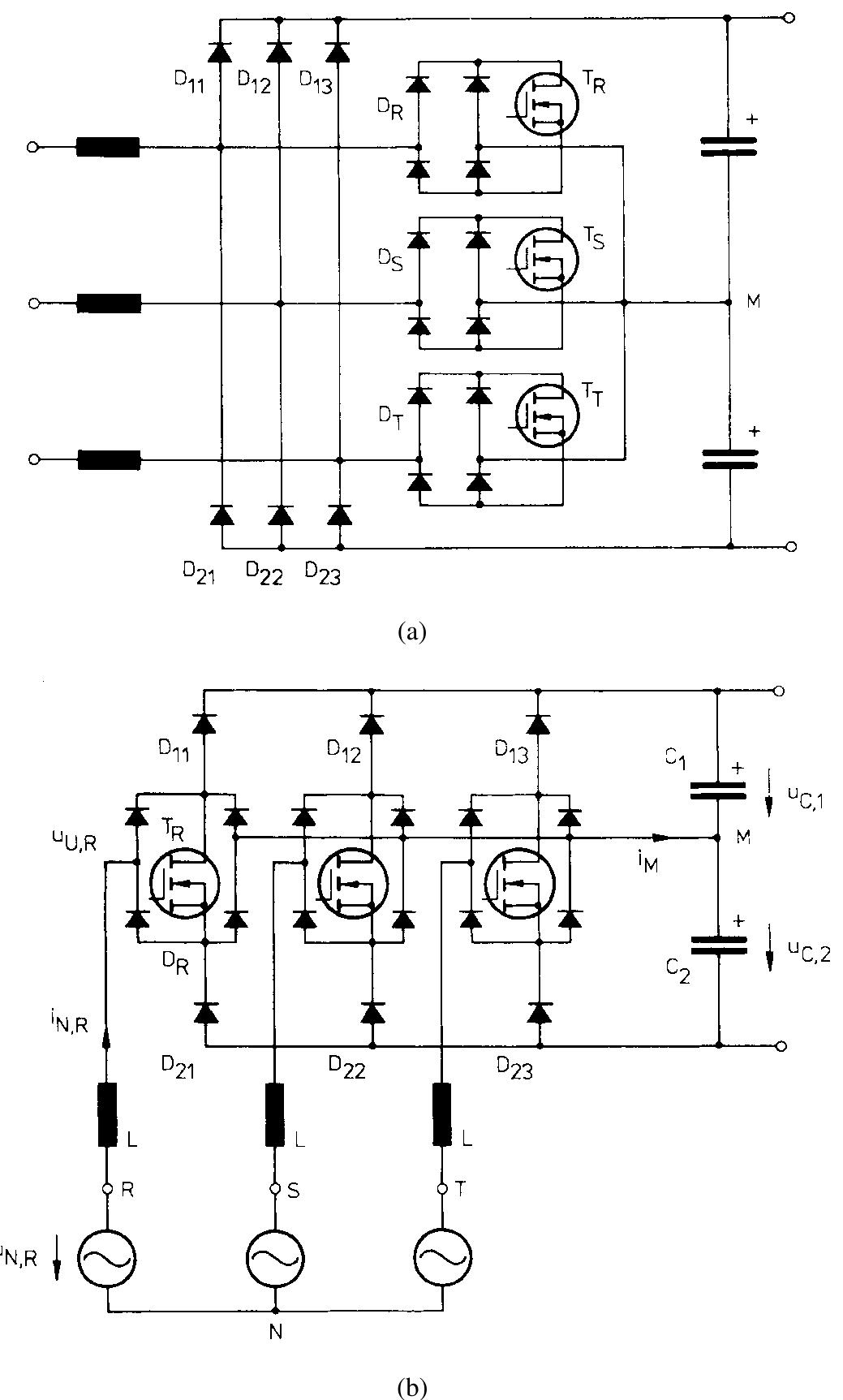 Figure 2 - A novel three-phase utility interface minimizing