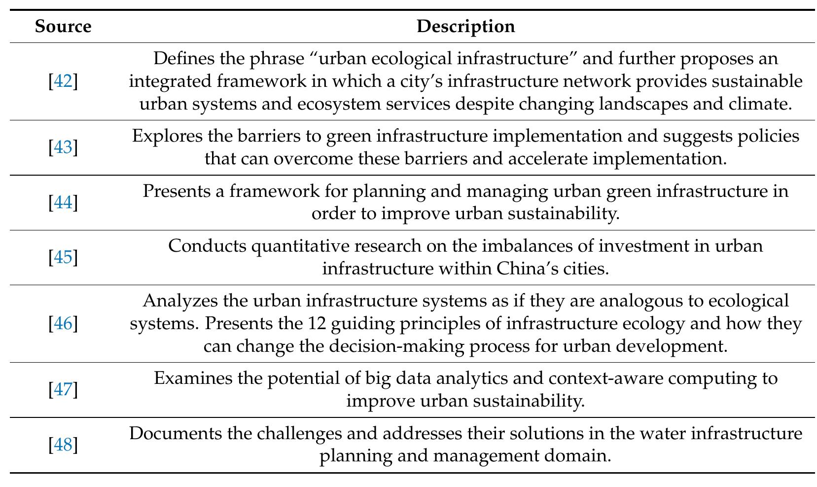 Table 4 - Multiple Dimensions of Smart Cities’