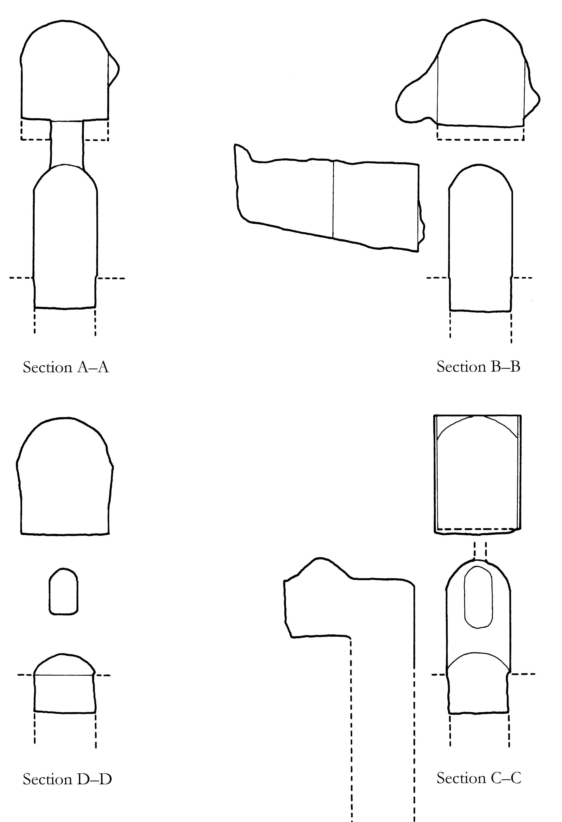 Figure 57 - The tomb of Caecilia Metella: tumulus, tropaeum