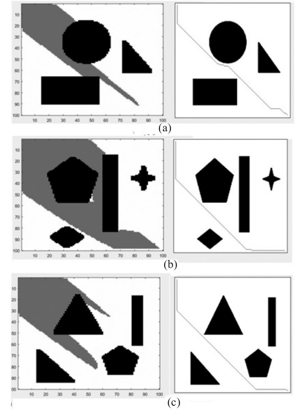 Snapshots of a* star algorithm: (a) map 1 in sequence 1, (b)