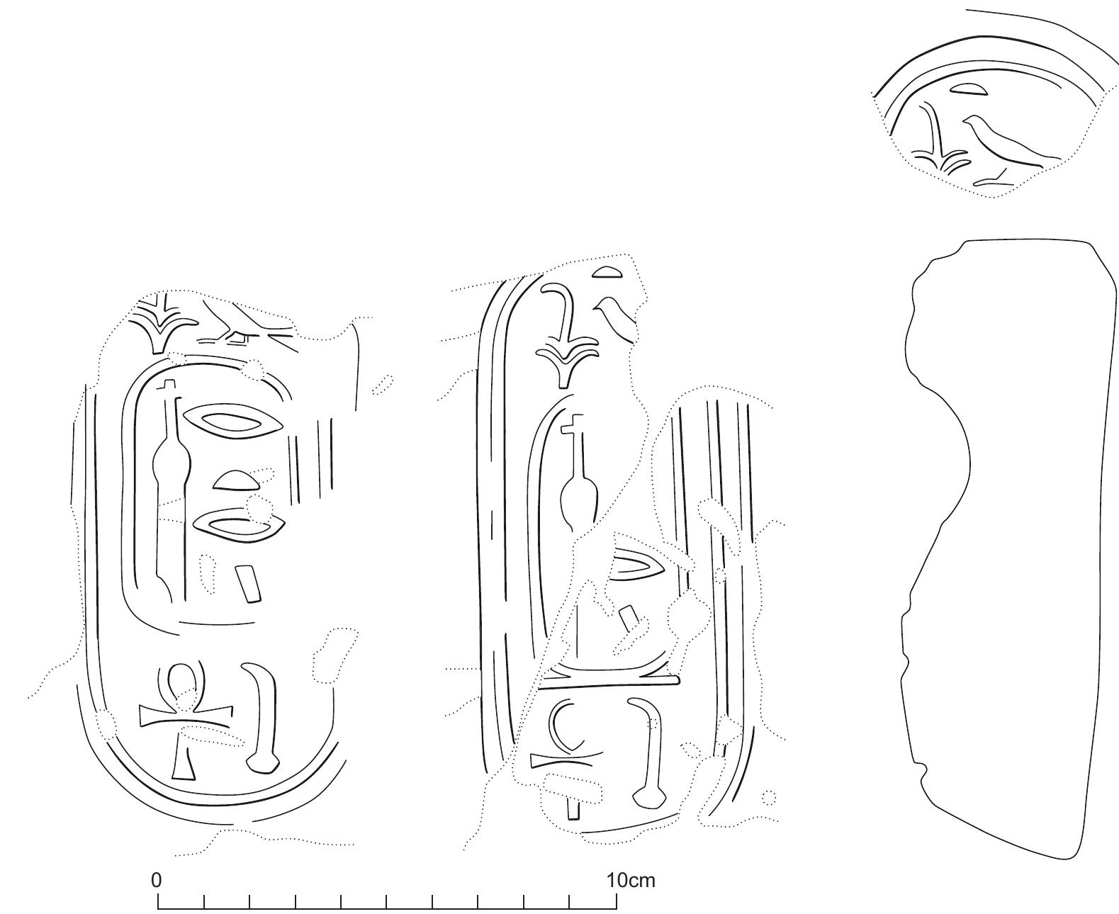 28. stoppers with name of nefertari, king’s wife, inv. nos