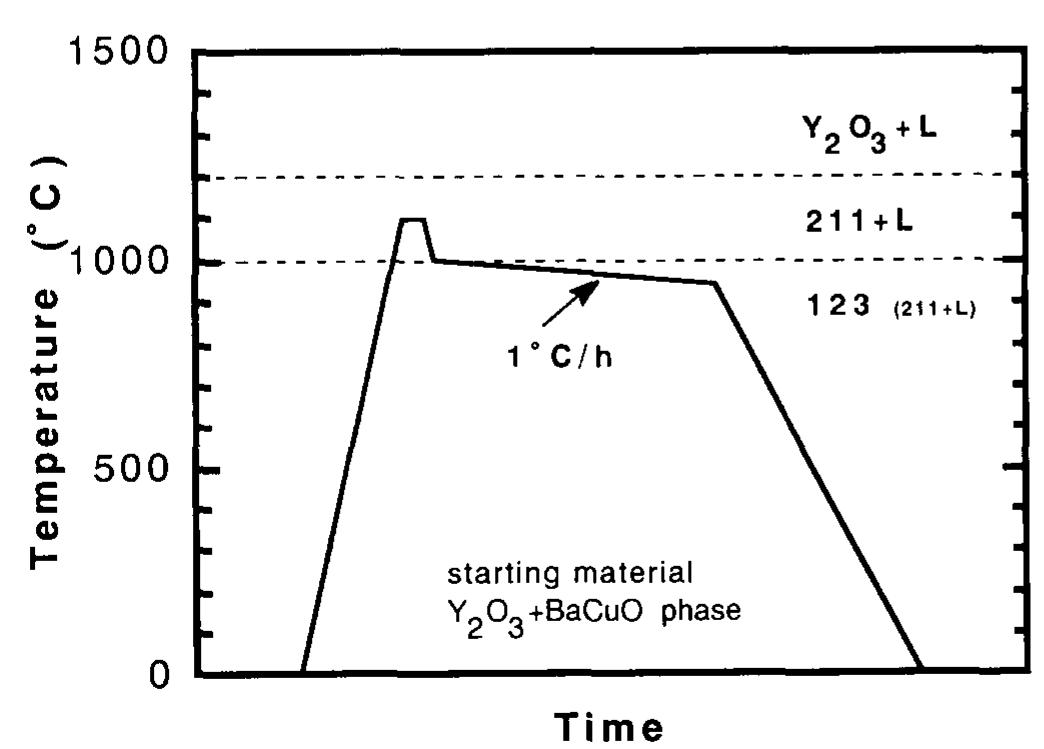 Schematic diagram of heat pattern for mmtg method