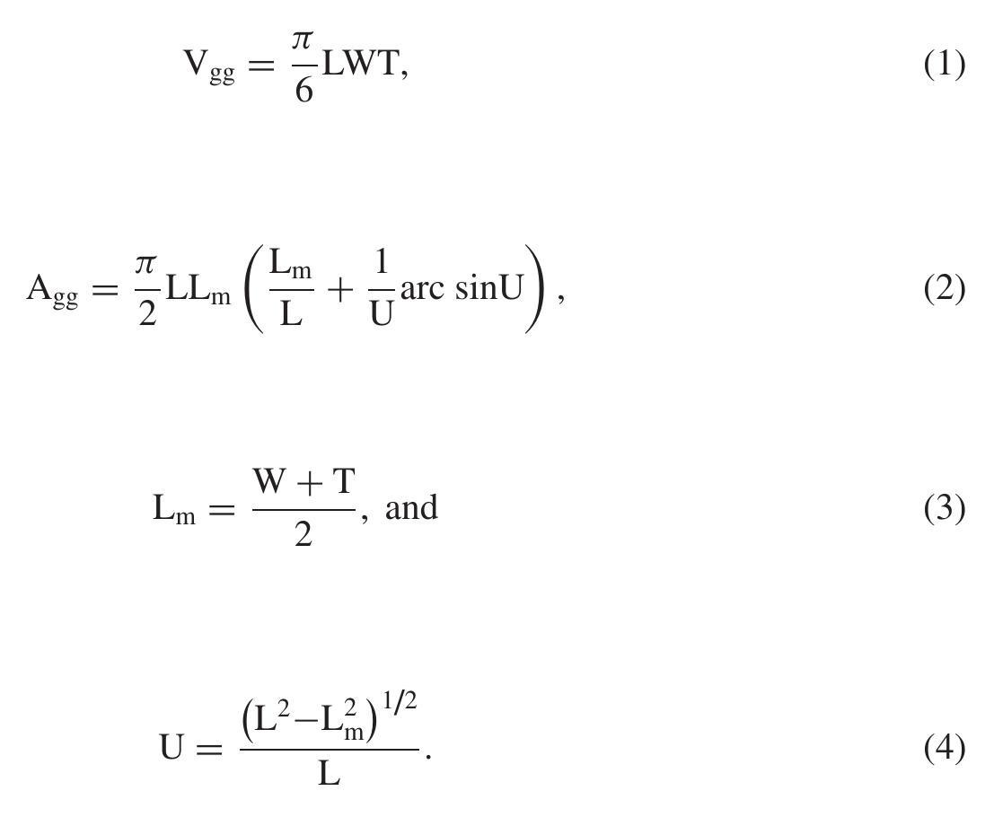 Figure 1 - from Selected Geometric and Mechanical Properties