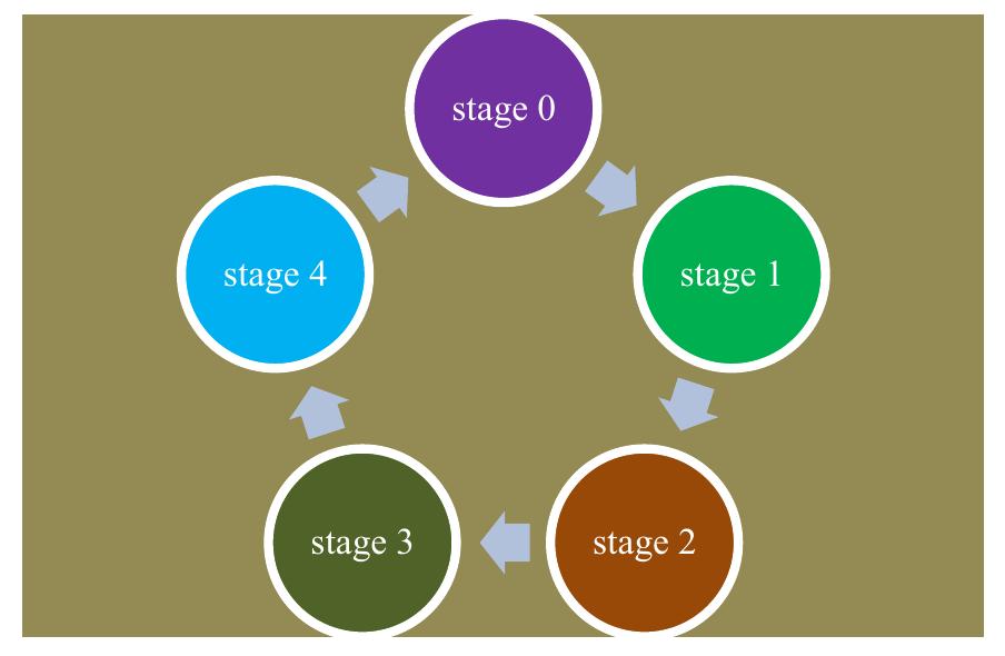 Flow chart 3 shows the stages of non small cell lung cancer
