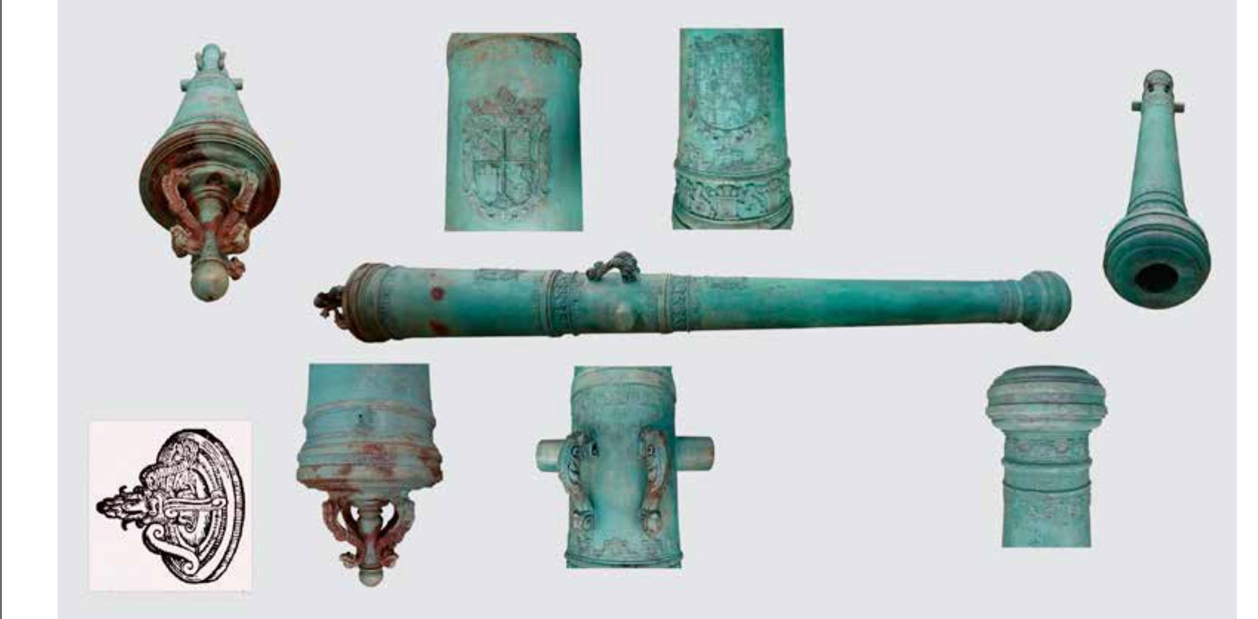 The demi culverin santa barbara cast in lima, peru, by