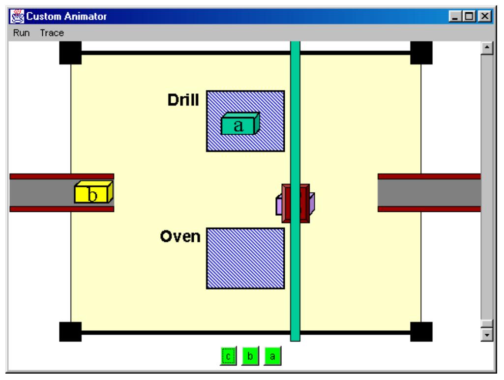 To illustrate animation composition, we use a fragment from