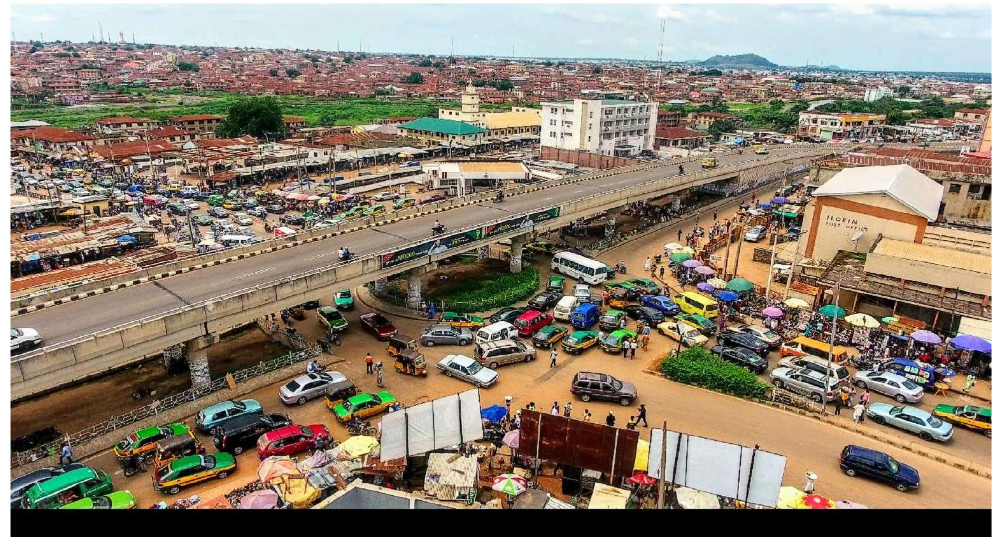 Plate 1: a bird’s eye view of ilorin city from the side of