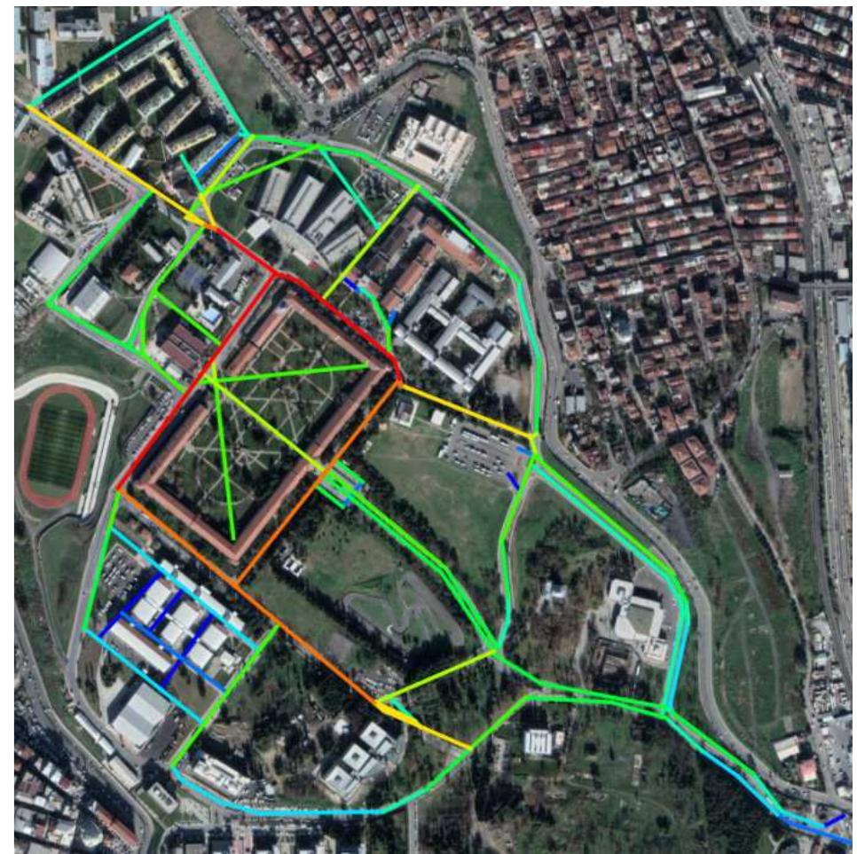 Global integration of segment map