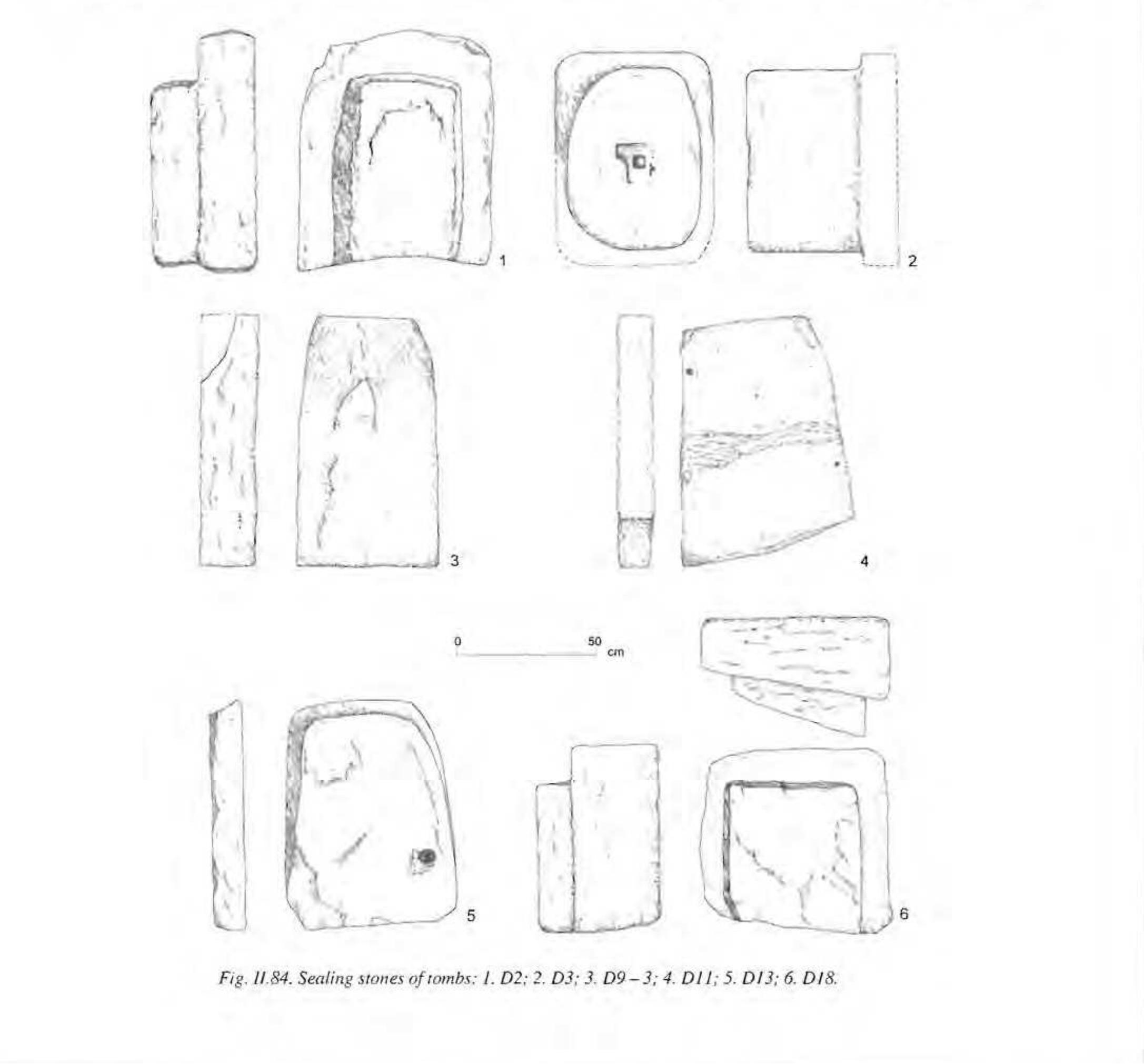 No consistent method of sealing the tombs could be