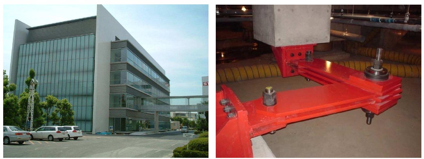 Rotational friction dampers (supplied by damptech of