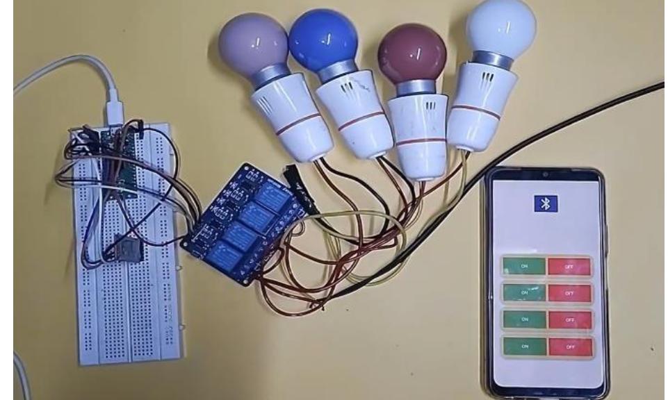 1. proposed home automation system setup (off).