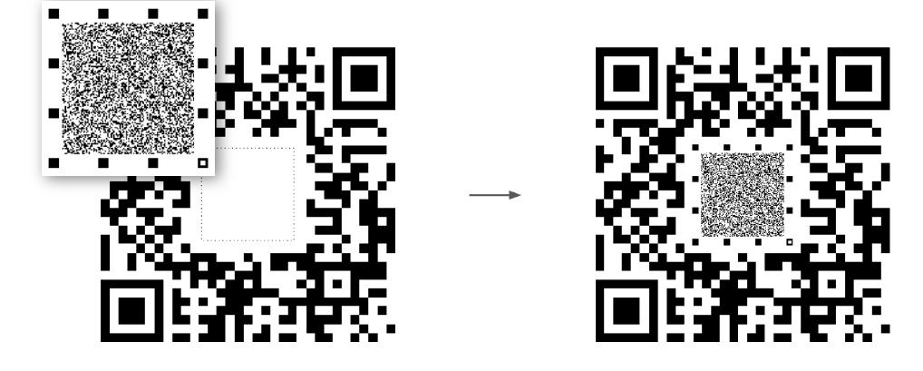 Figure 3 - Counterfeit detection with QR Codes
