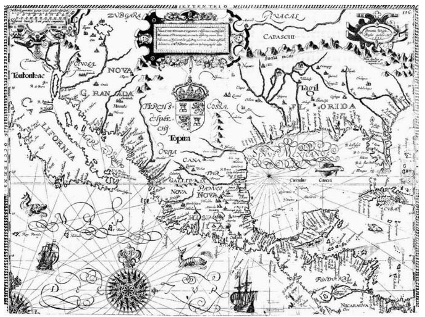 1 an sixteenth century map by the english chart maker