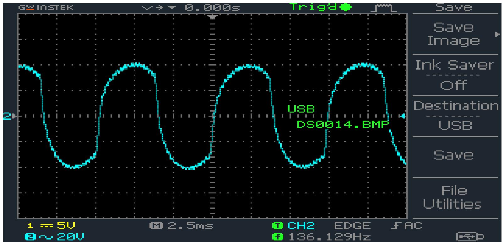 13: output voltage waveforms across load from inverter