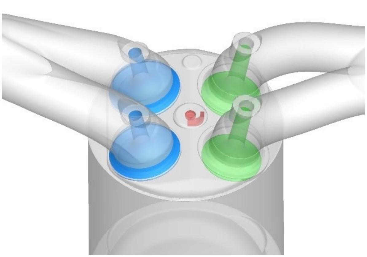 2: engine cad geometry: focus on valves and spark plug
