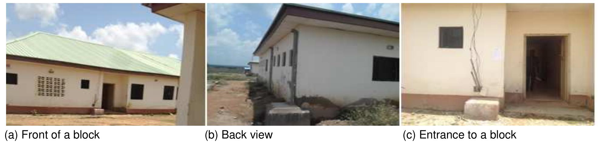 46 exterior views of hostels at case c1