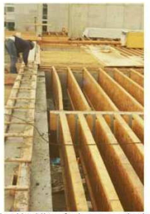 Lateral torsional buckling of a deep composite timber