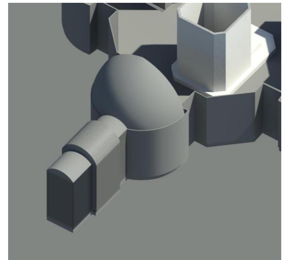 Parametric libraries for vault in first step for the