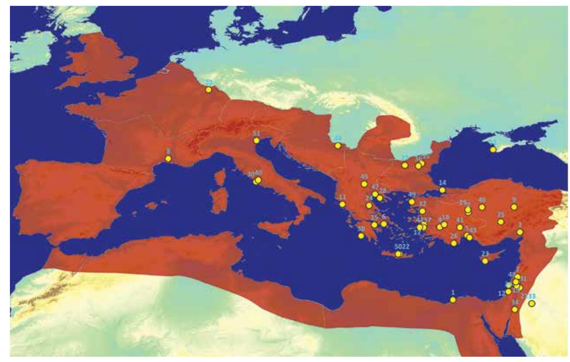 §.1 a political map of the roman empire, ca. 114 ce, with