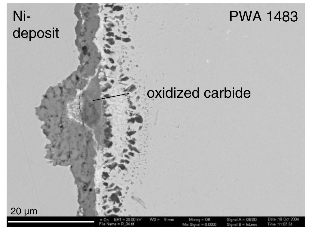 Cross Section Morphology Of Scale Formed On The 001 Plane