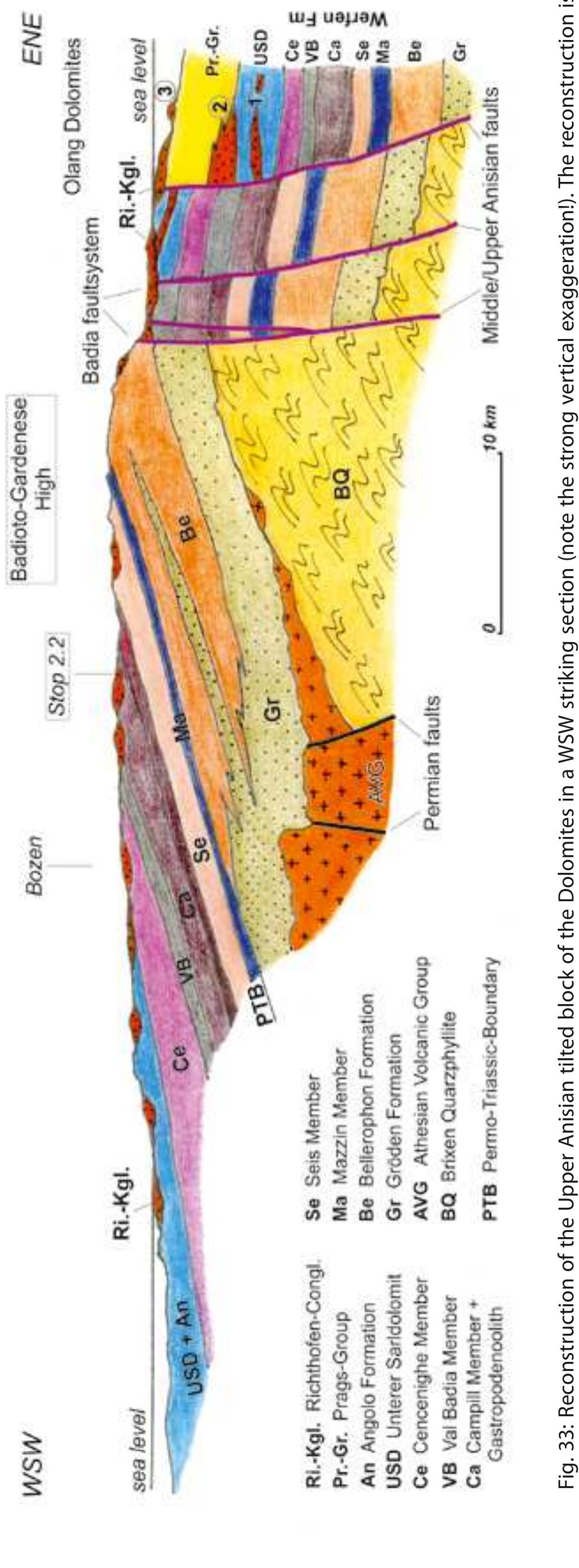 Figure 31 - Field trip 1 Pulses of Neotethys-Rifting in the