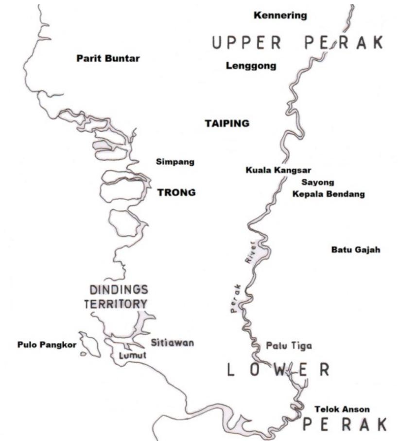 Areas renowned for traditional pottery-production in perak.