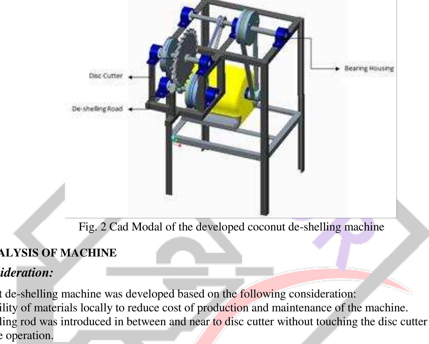 Figure 2 - from Performance Analysis of Coconut De-Shelling