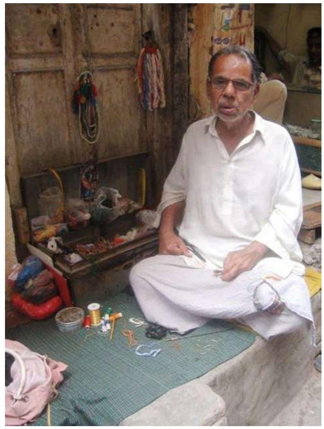 Paranda working; ustad ramzan (badshah), paranda is the