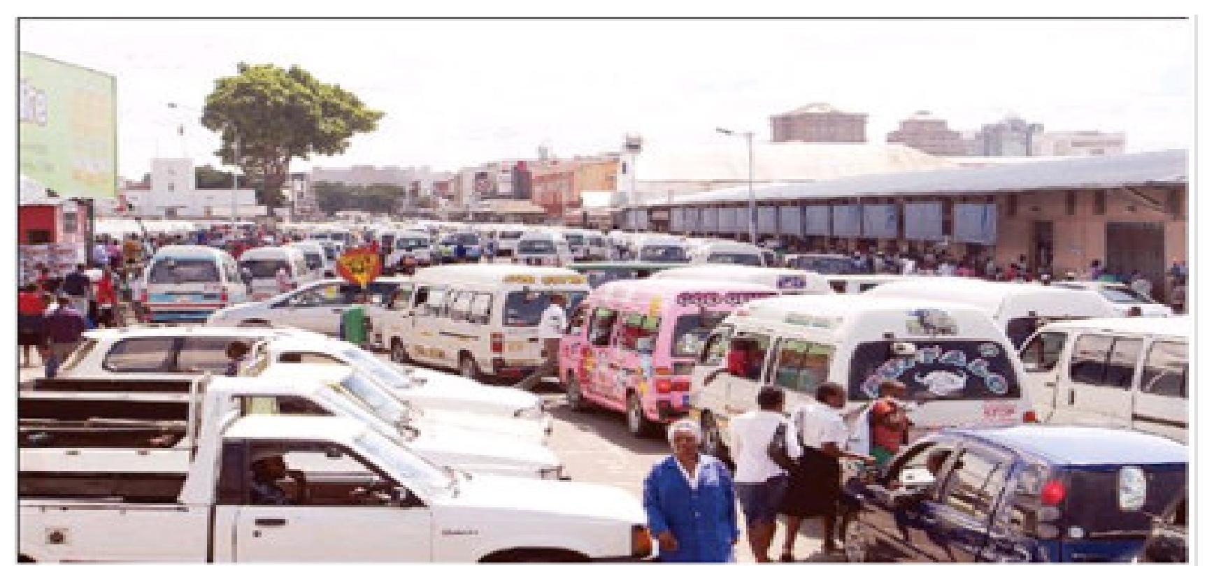 Harare down town congestion (market square area) source: