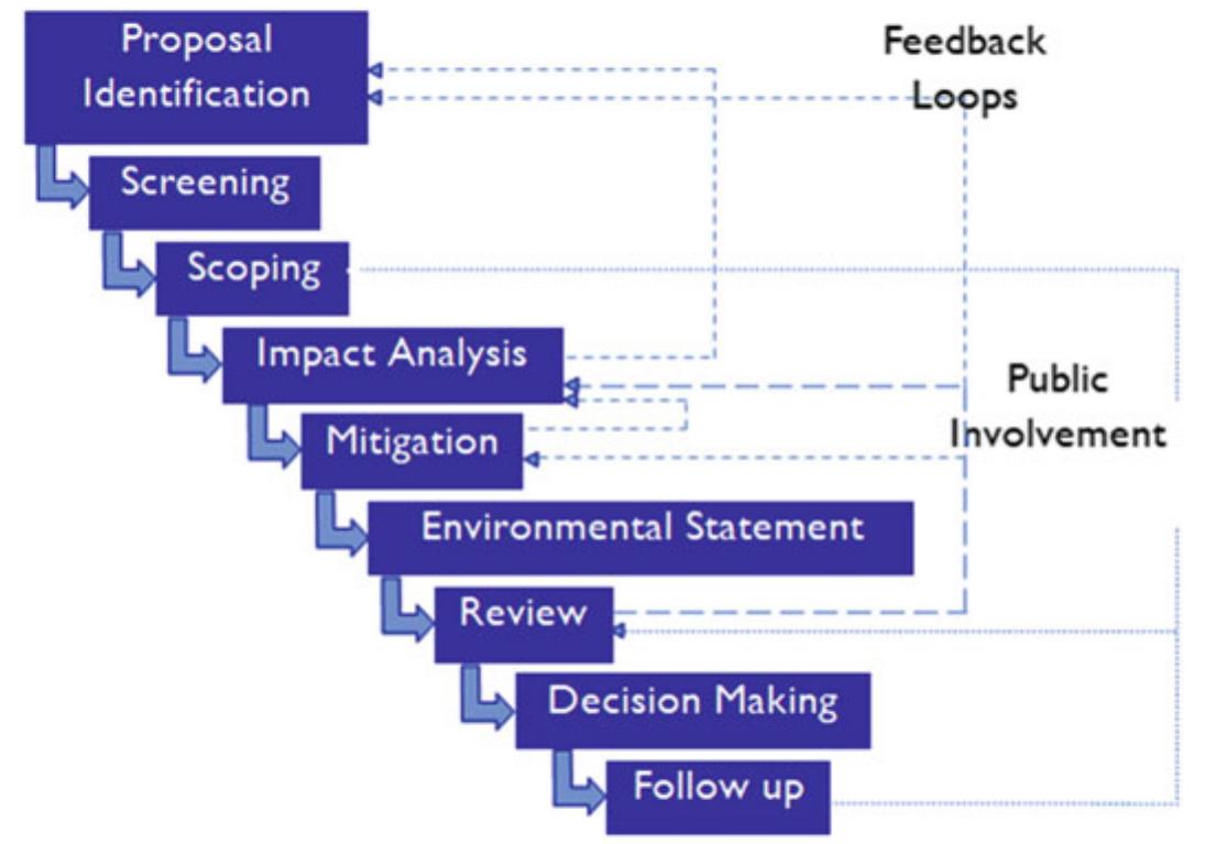 2 steps of environmental impact assessment process steps of