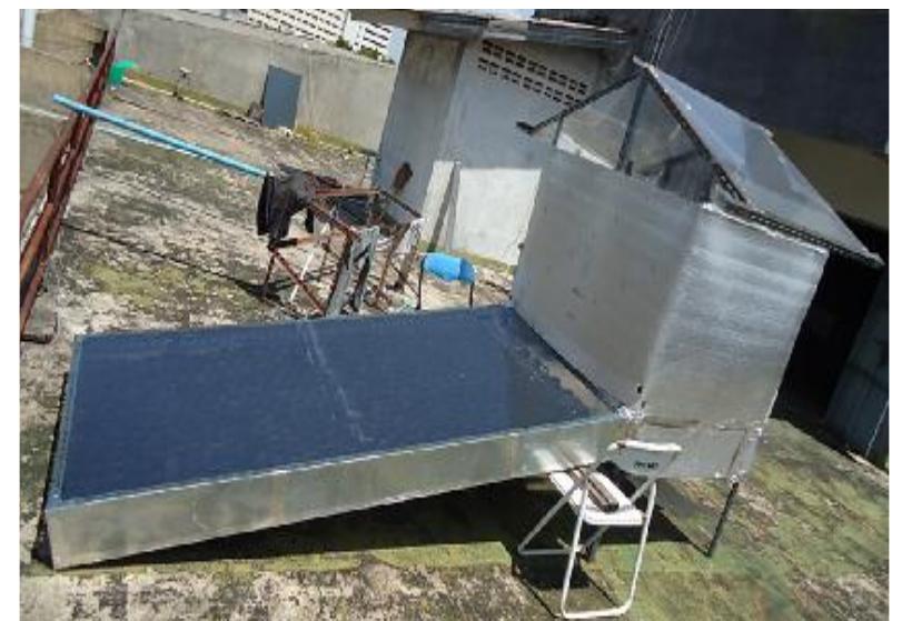 Fi g. 2. schematic diagram of solar drying system fig. 1.