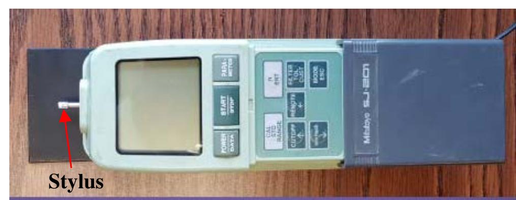 Mitutoyo surftest sj-201 surface roughness gauge the device